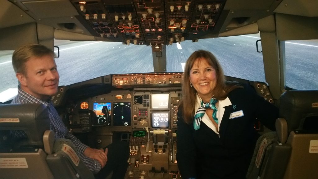 Nancy and Pilot - Airline AmbassadorsAirline Ambassadors